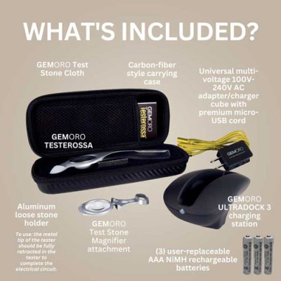 GemOro TESTEROSSA DIAMOND & MOISSANITE TESTER | Sy Kessler