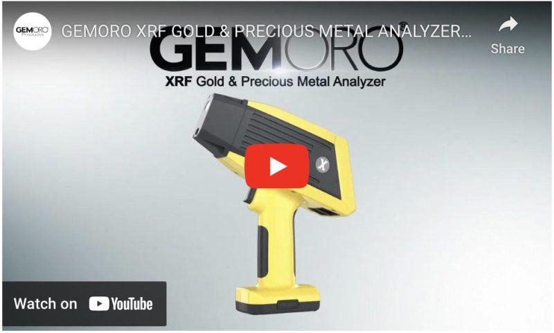 GEMORO XRF GOLD & PRECIOUS METAL ANALYZER | Sy Kessler