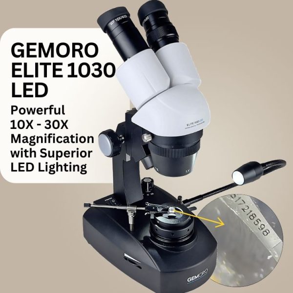 GemOro Elite 1030 LED Microscope | Sy Kessler
